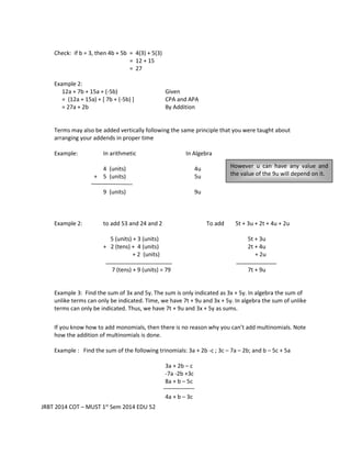 Module For Mathematics | DOCX