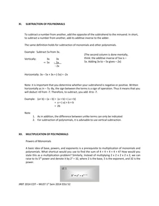 Module For Mathematics | DOCX