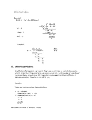 Module For Mathematics | DOCX