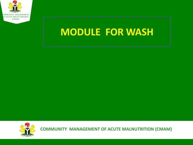 Module for WASH.ppt | Parenting Babies and Toddlers | Parenting