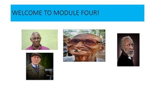 Module four | PPT