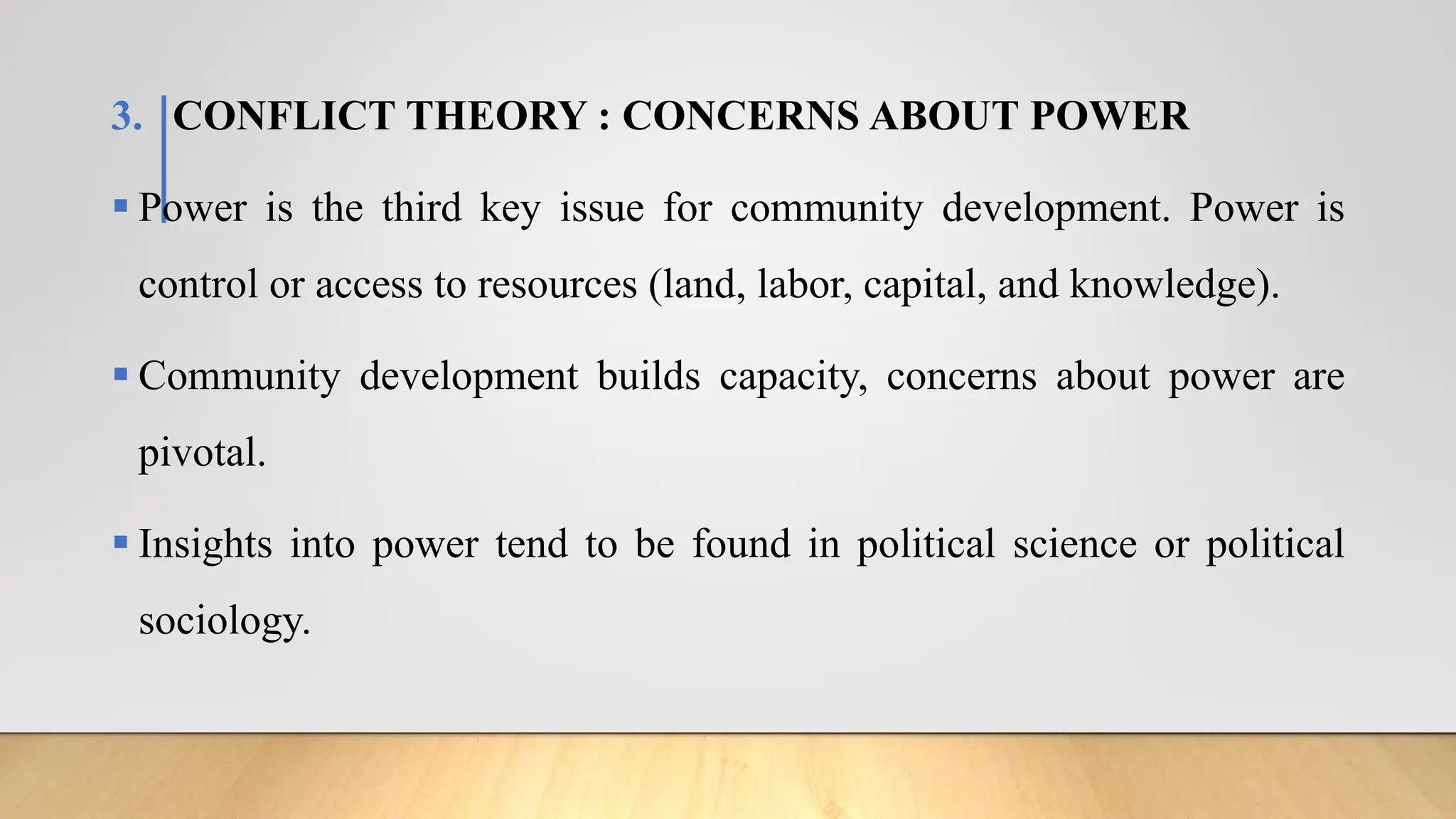 COMMUNITY DEVELOPMENT THEORY AND PRACTICE MODULE FOUR .pptx