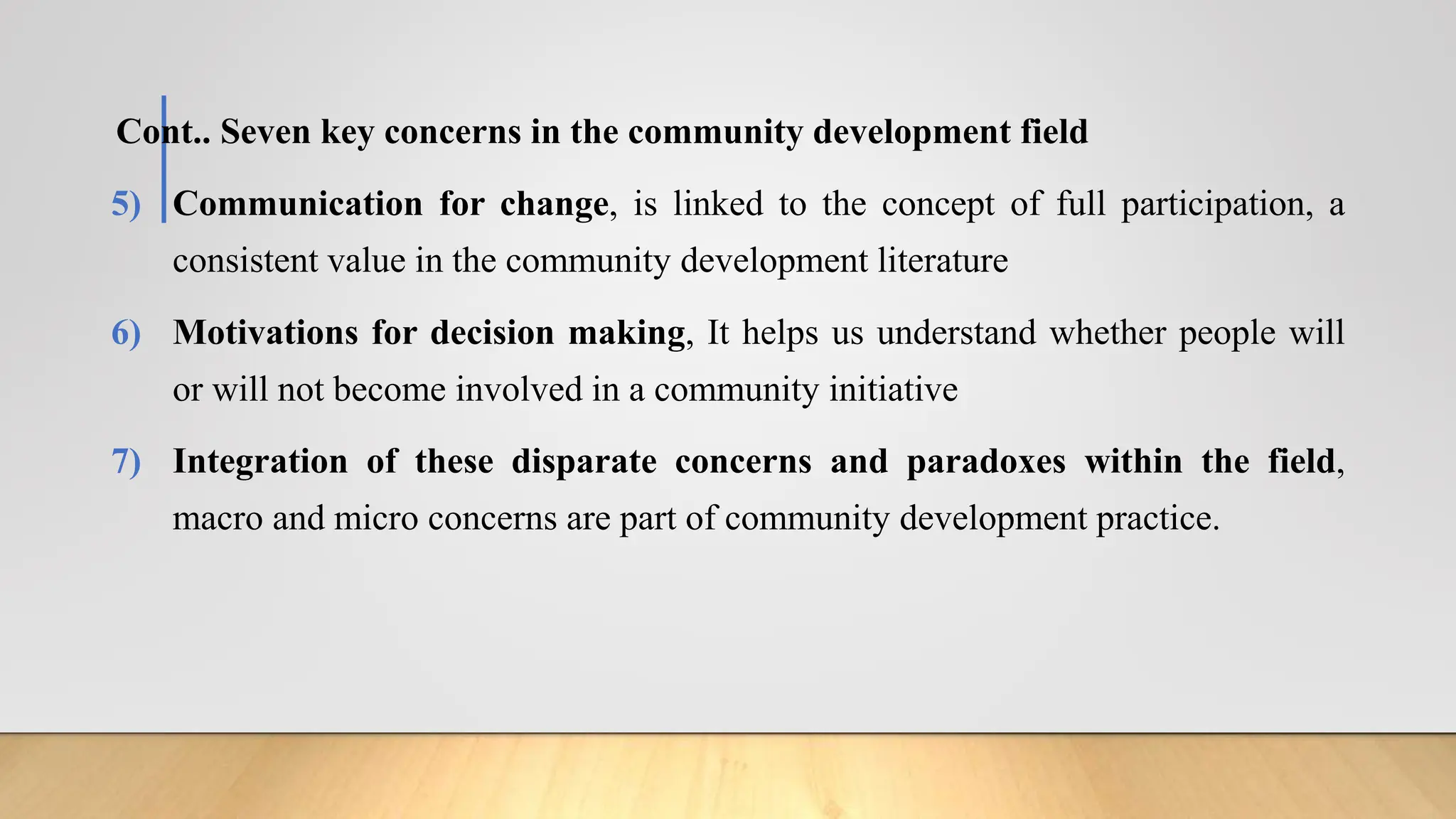 COMMUNITY DEVELOPMENT THEORY AND PRACTICE MODULE FOUR .pptx