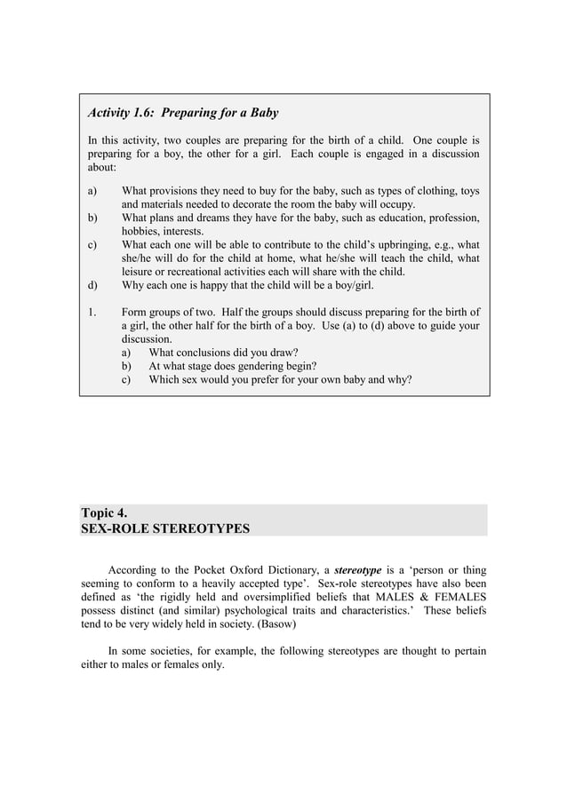 Module gad training | PDF | Reproductive Health | Diseases and Conditions