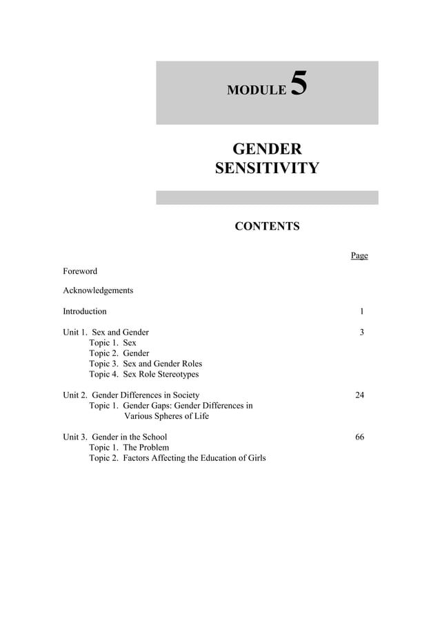 Module gad training | PDF | Reproductive Health | Diseases and Conditions