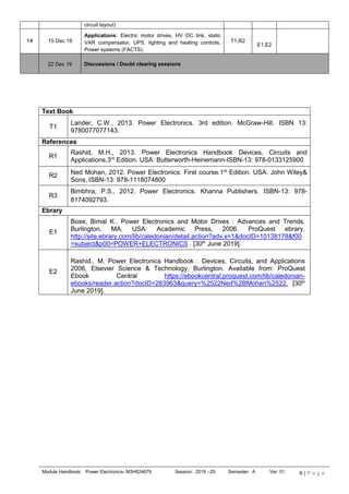 Module hand book | PDF
