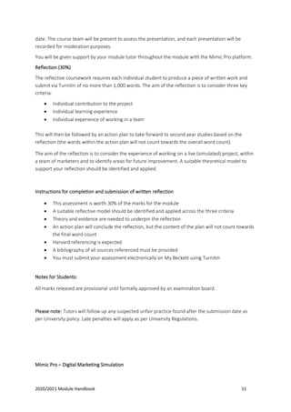 Module Handbook Introduction to Digital Marketing | PDF