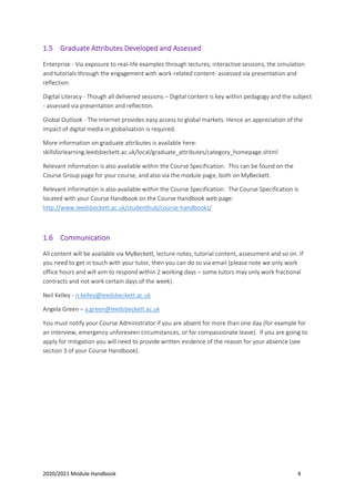 Module Handbook Introduction to Digital Marketing | PDF