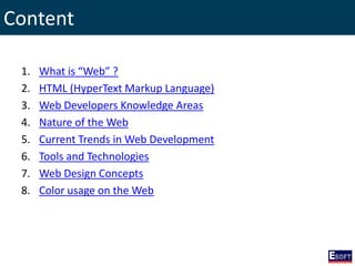 DIWE - Introduction to Web Technologies | PPT
