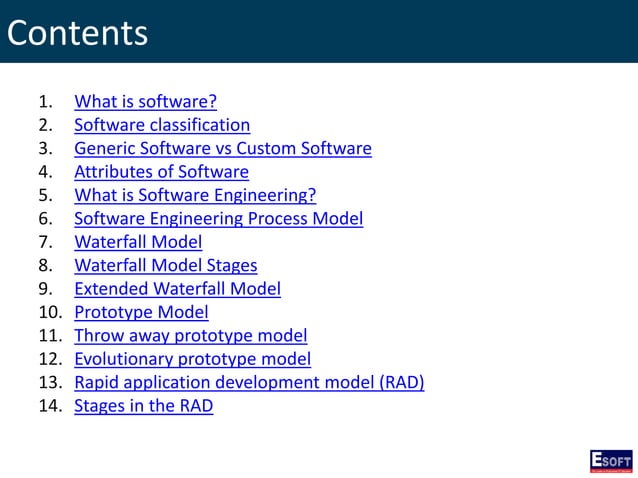 DISE - Introduction to Software Engineering | PPSX | Operating Systems | Computer Software and ...