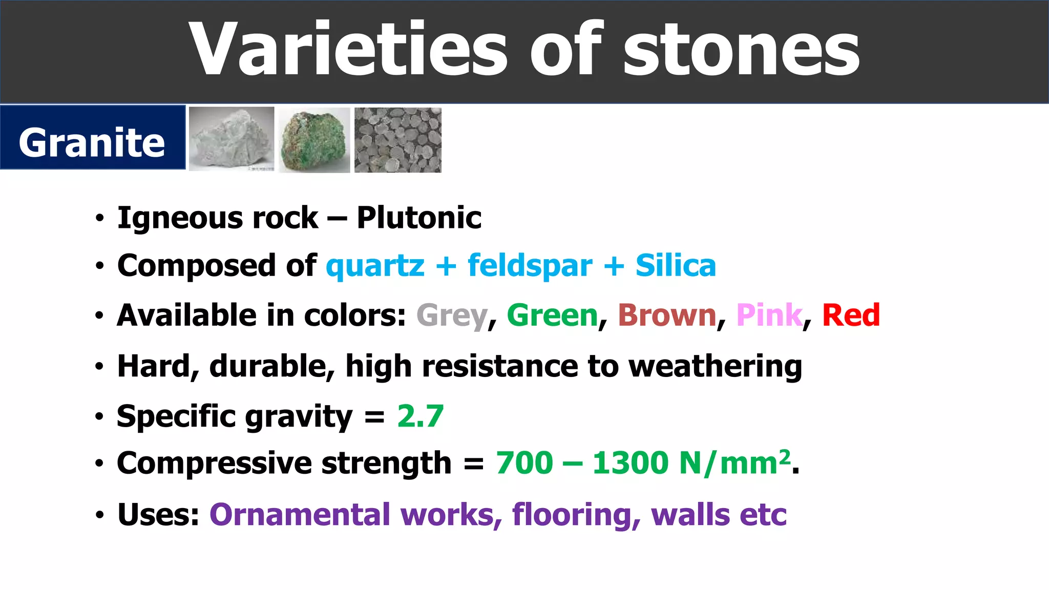 Construction Materials and Engineering - Module I - Lecture Notes | PPTX