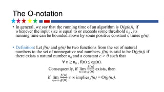 Introduction to Algorithm | PPTX