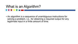 Introduction to Algorithm | PPT