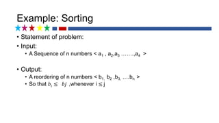 Introduction to Algorithm | PPTX