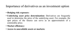 Financial Derivatives | PPTX