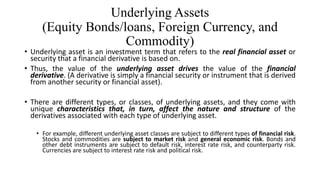 Financial Derivatives | PPTX