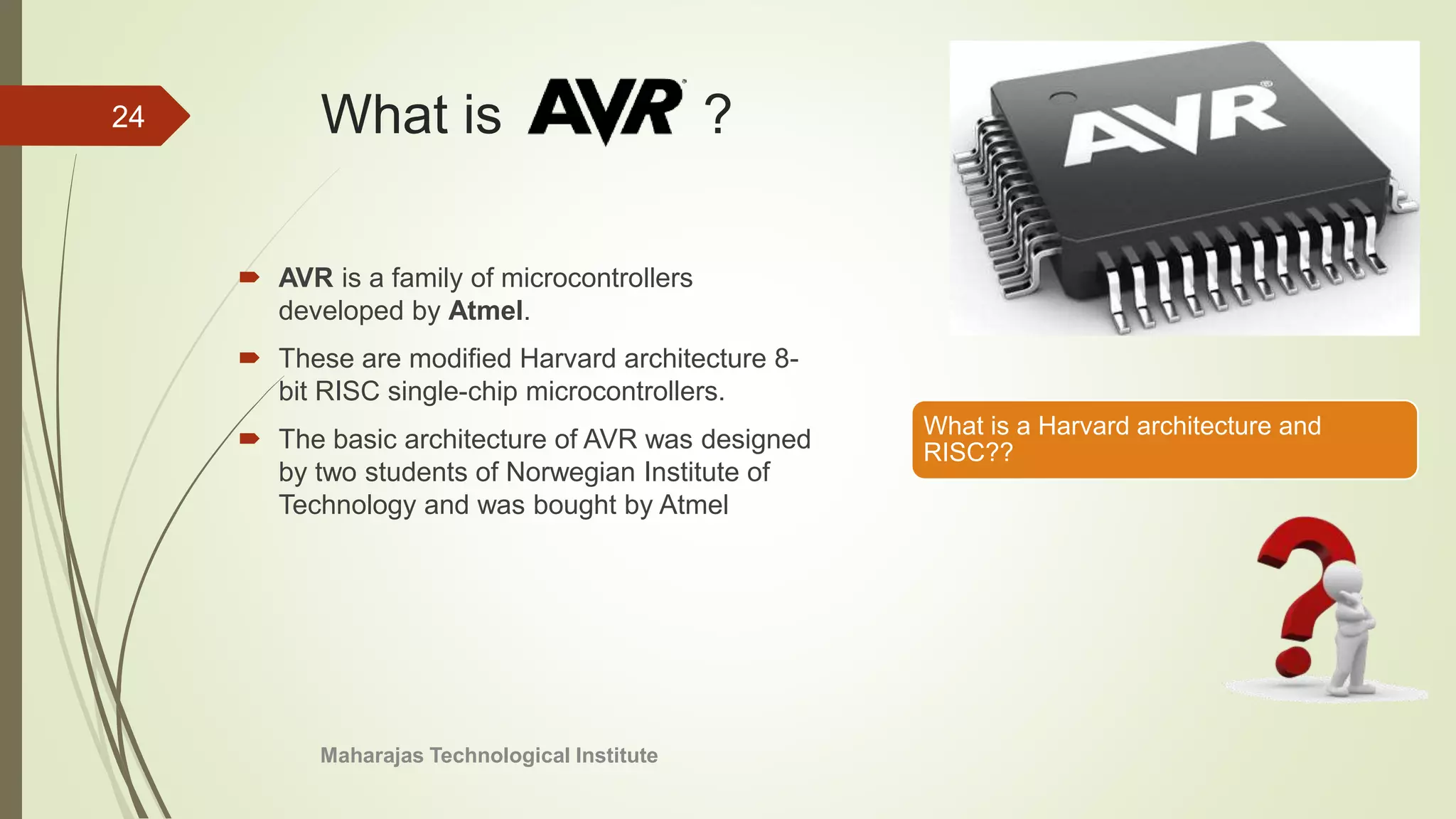 ATmega32-AVR microcontrollers-Part I | PPTX | Computer Peripherals | Computing
