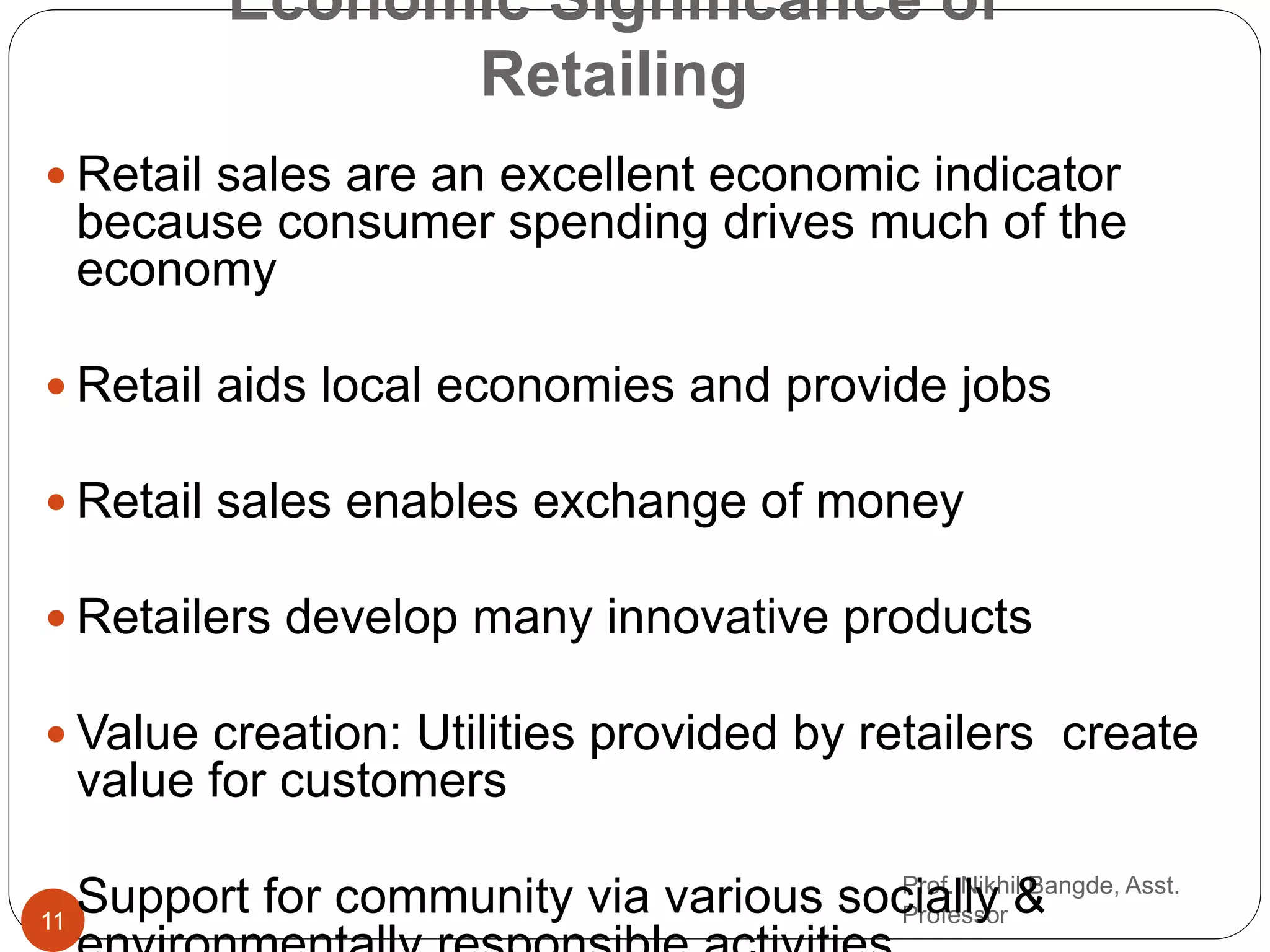 Introduction to Retailing | PPTX