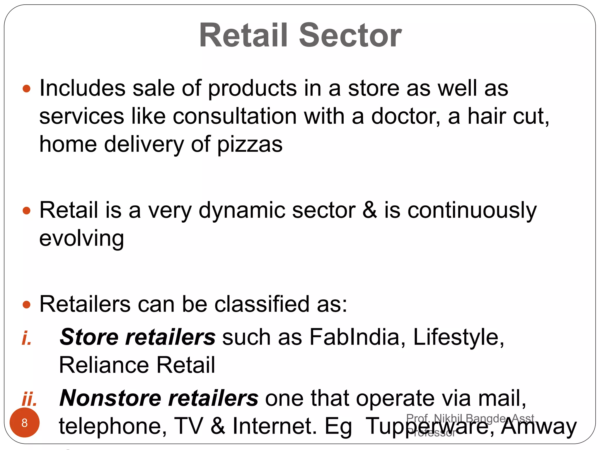 Introduction to Retailing | PPTX