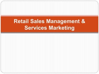 Introduction to Retailing | PPTX