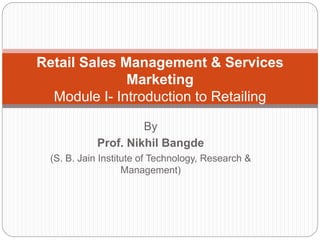 Introduction to Retailing | PPTX