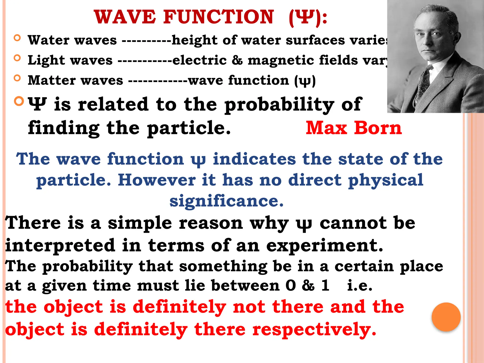 Module I - Wave Function & Schrodinger's Eq.-1.pptx