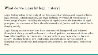 Module One (History of Courts 2024).pptx
