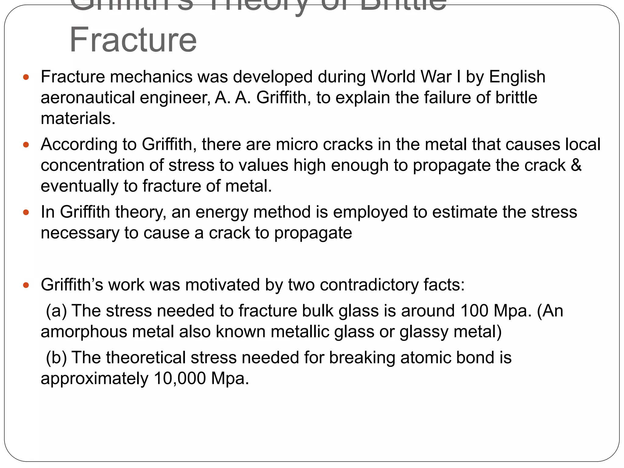 Failure Mechanism In Ductile & Brittle Material | PPTX