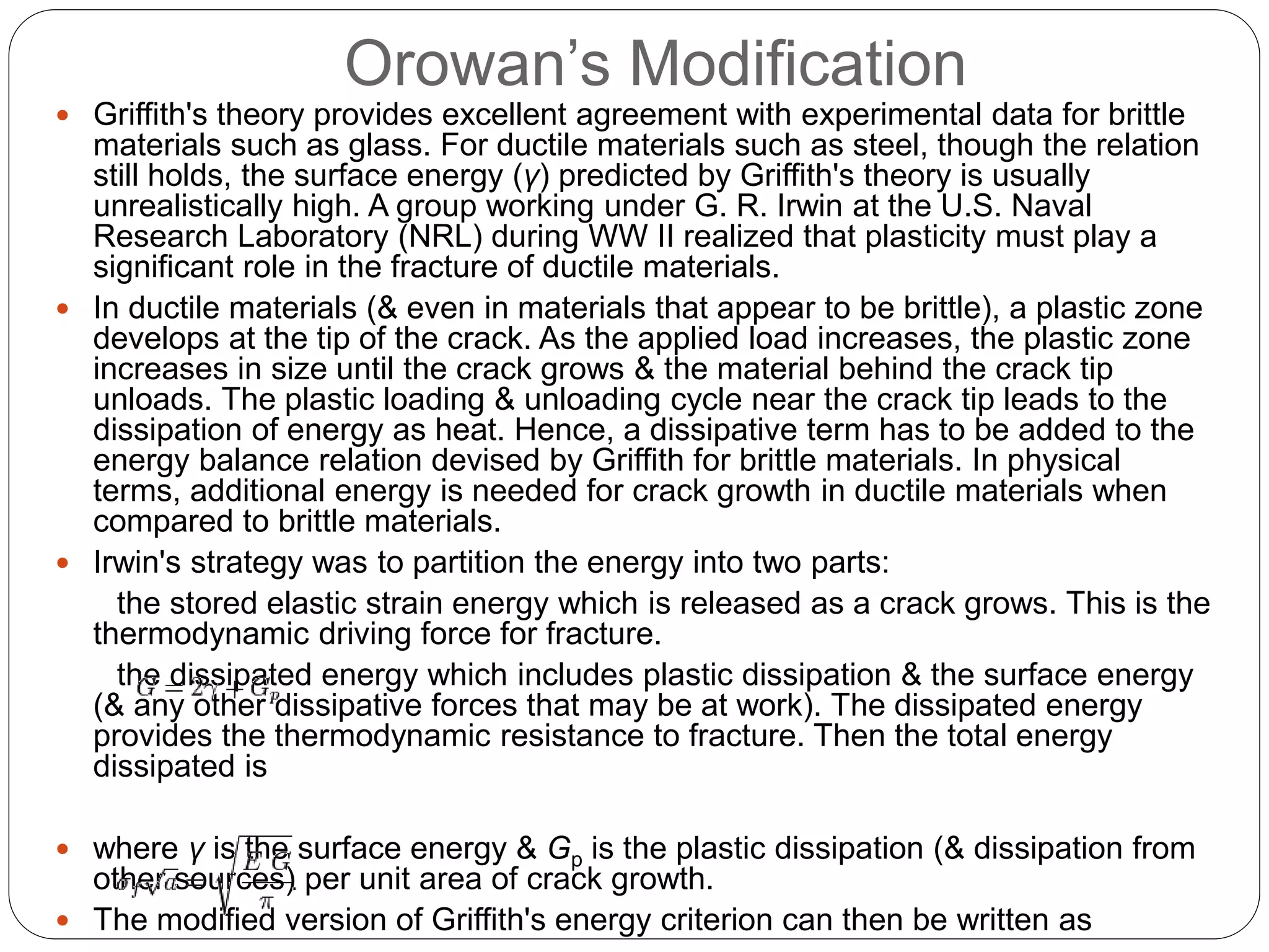 Failure Mechanism In Ductile & Brittle Material | PPTX