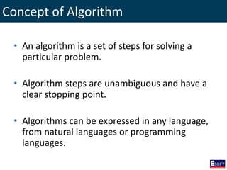 DISE - Programming Concepts | PPT