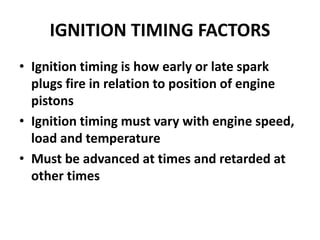 Ignition systems | PPTX
