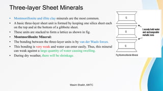 Clay Mineralogy & Plasticity Characteristics of Soil | PDF