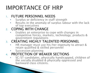 HR PLANNING | PPTX