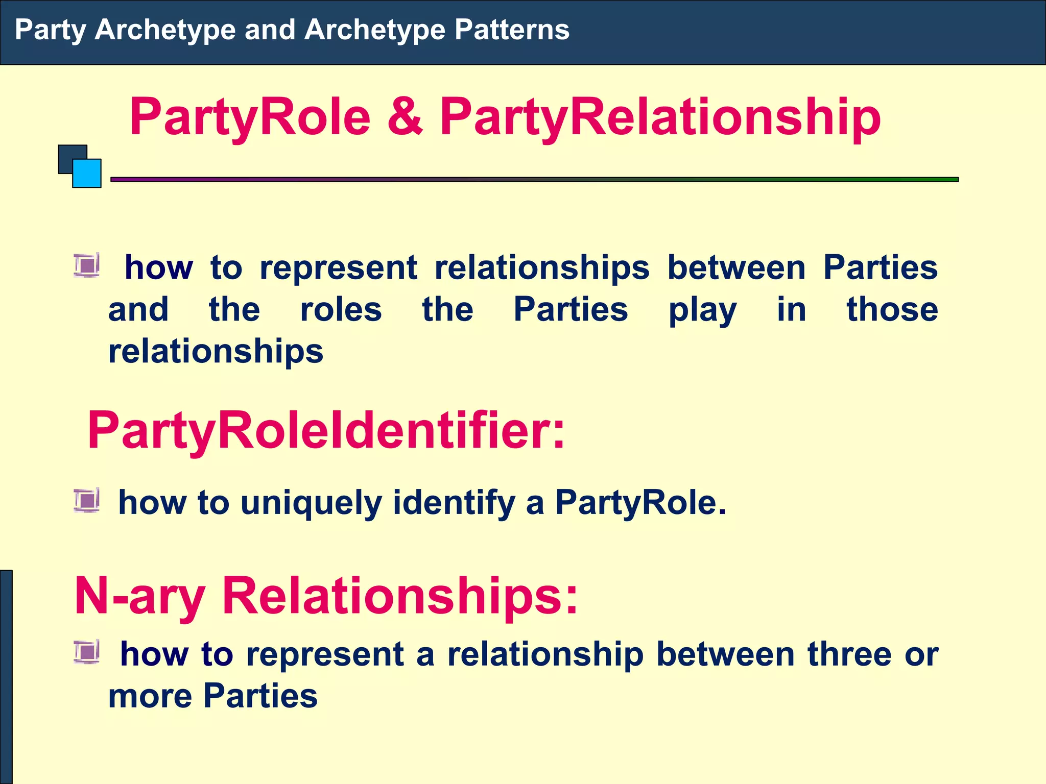 Module ii archetype pattern | PPT