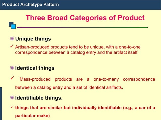 Module ii archetype pattern | PPT