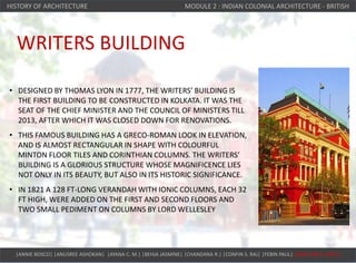 INDIAN COLONIAL ARCHITECTURE - BRITISH | PPTX
