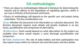 MODULE III-1.pptx EIA ENVIRONMENT IMPACT ASSESSMENT | PPT