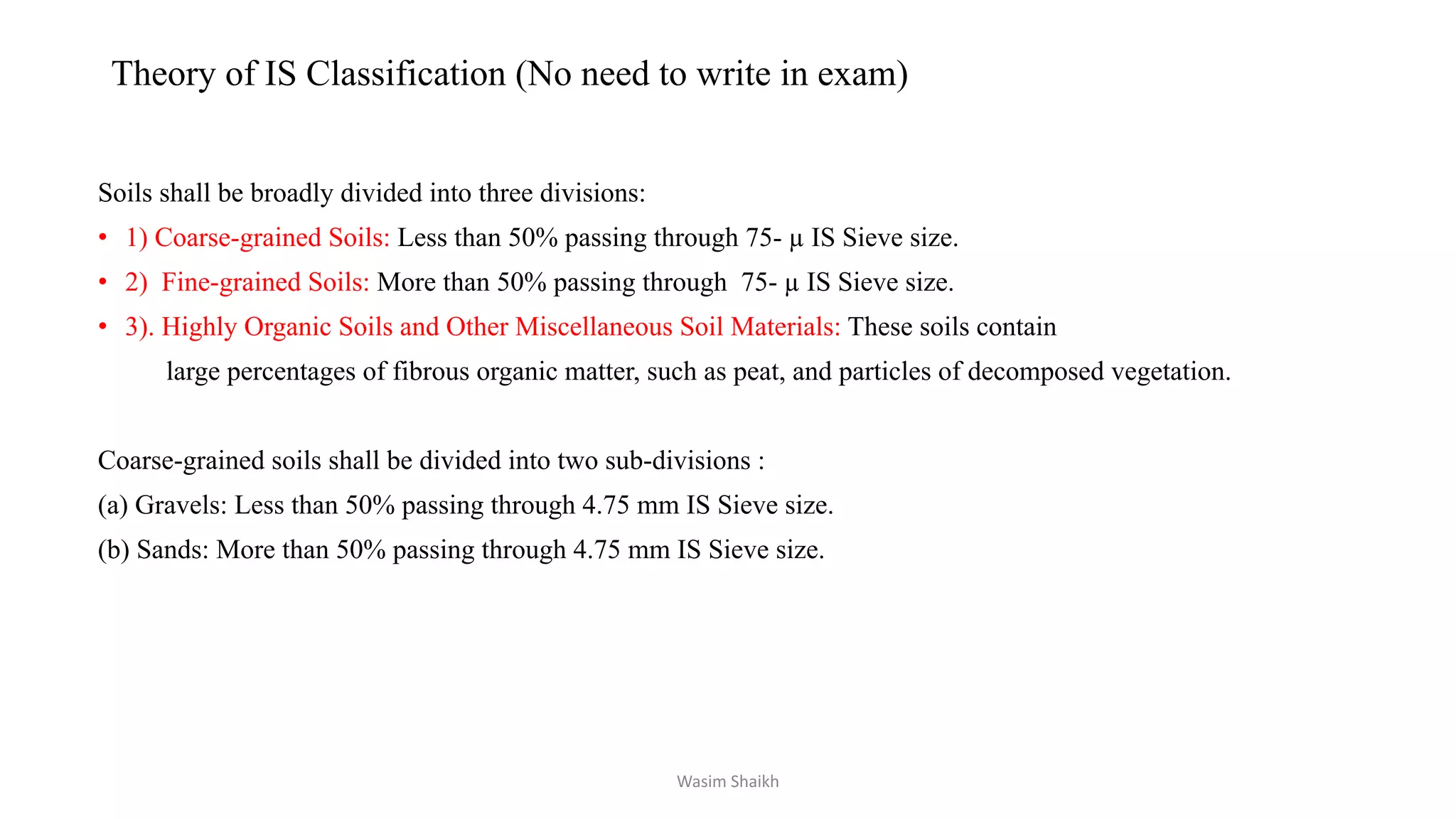 Particle Size Distribution & Classification of Soil | PDF