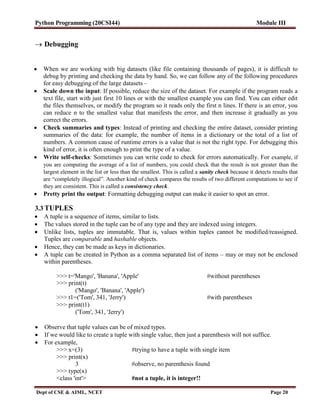 Module III.pdf | Programming Languages | Computing