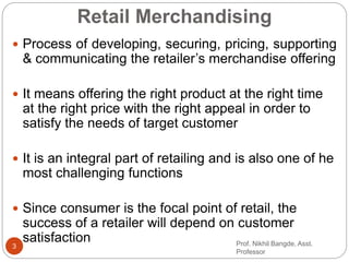 Retail Merchandising | PPTX