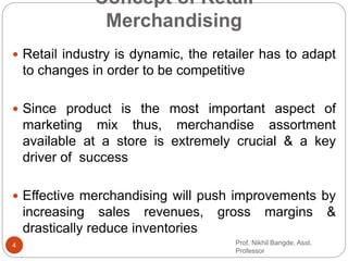 Retail Merchandising | PPTX