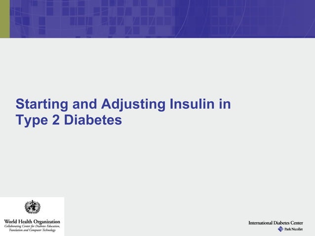 Module ii insulin therapy | PPT