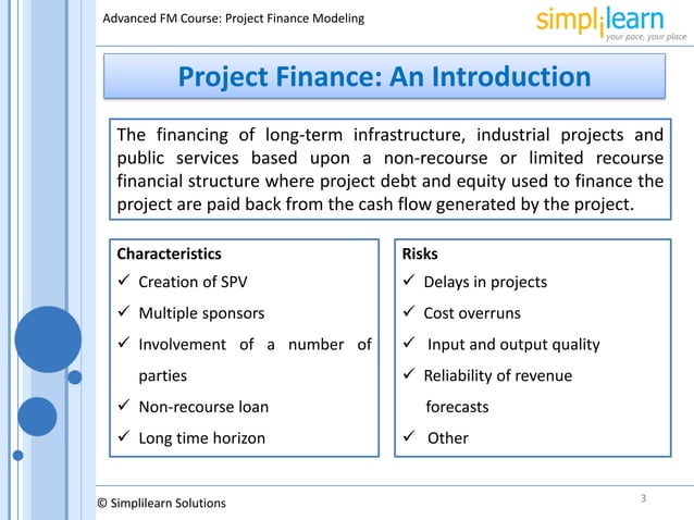 Module iii project_finance_modeling | PPT