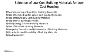 MODULE-III BUILDING PLANNING AND DESIGN BTCVC606 | PDF