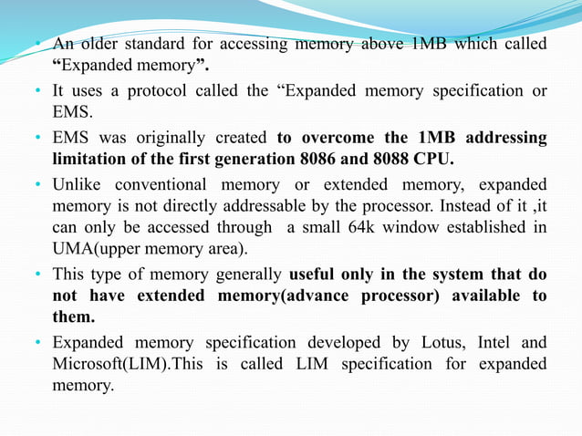 logical memory-organisation | PPTX