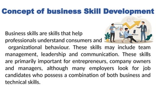 MODULE I INTRODUCTION TO BUSINESS SKILL.pptx
