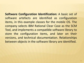 Software Configuration Management | PPTX
