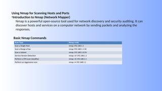 ServicesPorts on systems, identifying open ports | PPTX