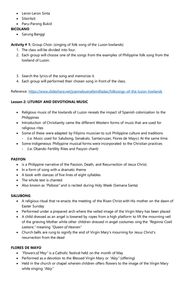 Module in arts 7 1st quarter | PDF