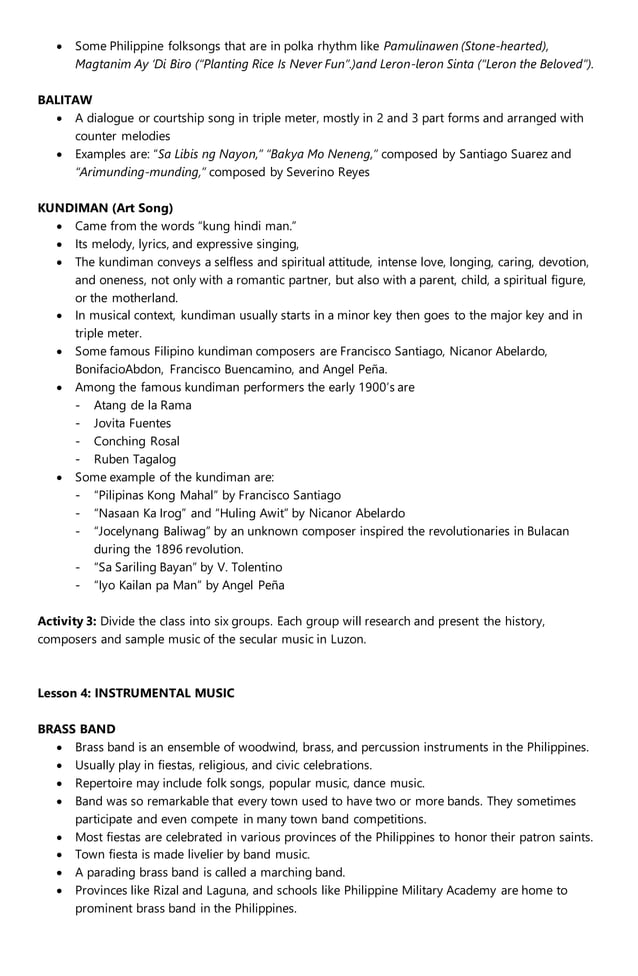 Module in arts 7 1st quarter | PDF